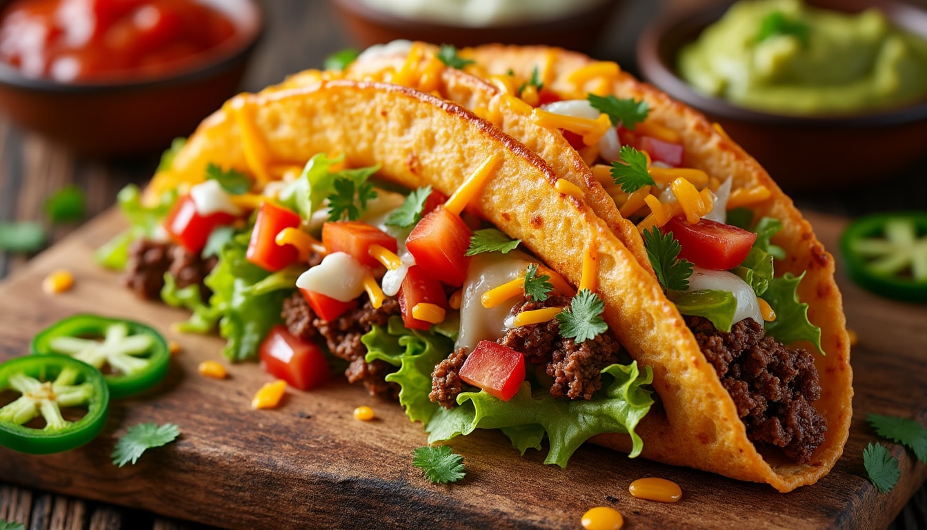 Réussir un tacos en croûte de fromage : la recette incontournable